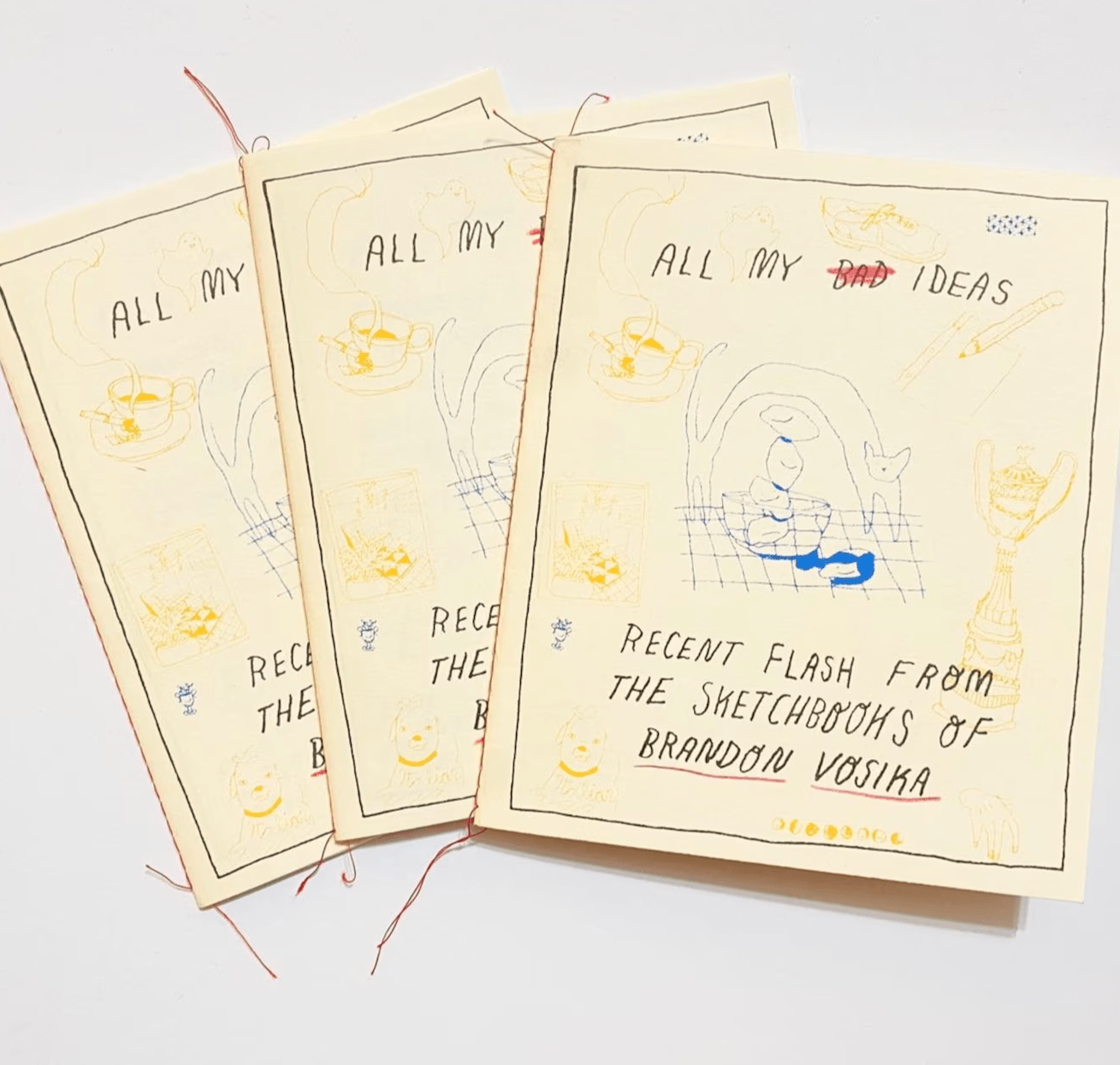 All My Bad Ideas Zines – VISUAL INDEX