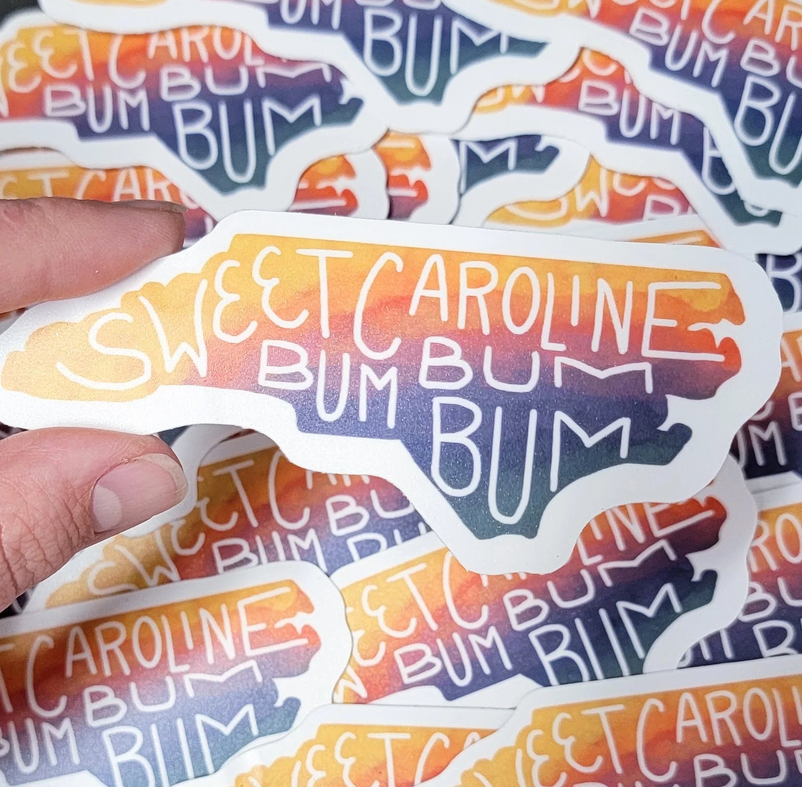 Sweet Caroline- Sticker – VISUAL INDEX